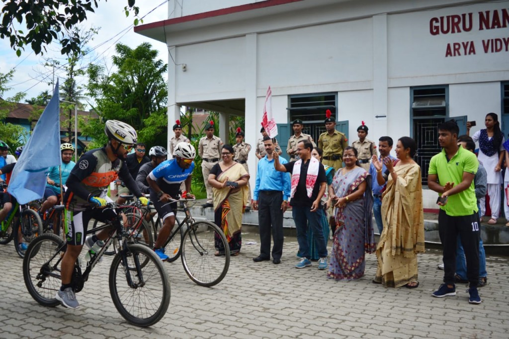 Open Cycle Rally by Eco Club – Arya Vidyapeeth College (Autonomous)