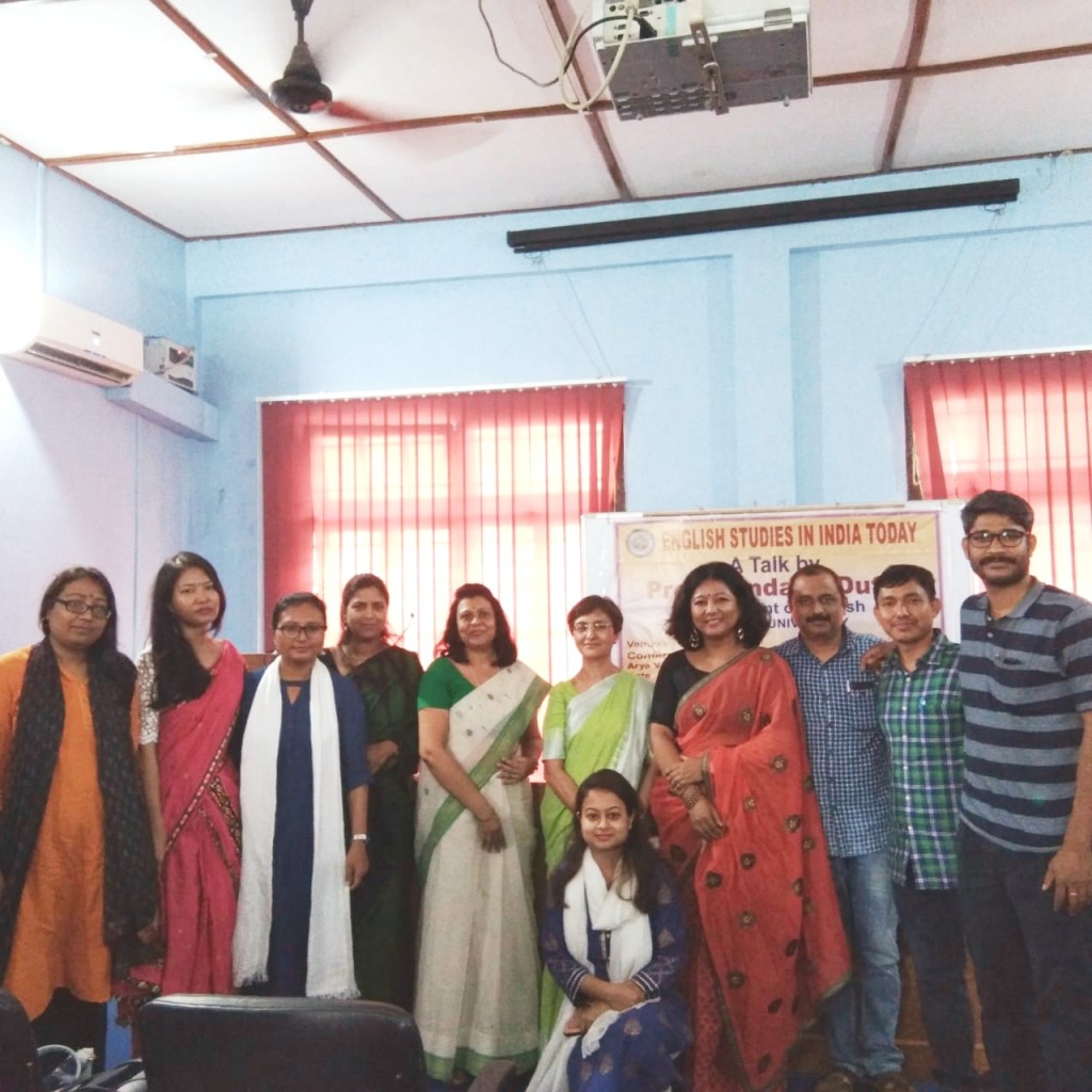 Talk On English Studies In India Today Organised By The Department Of